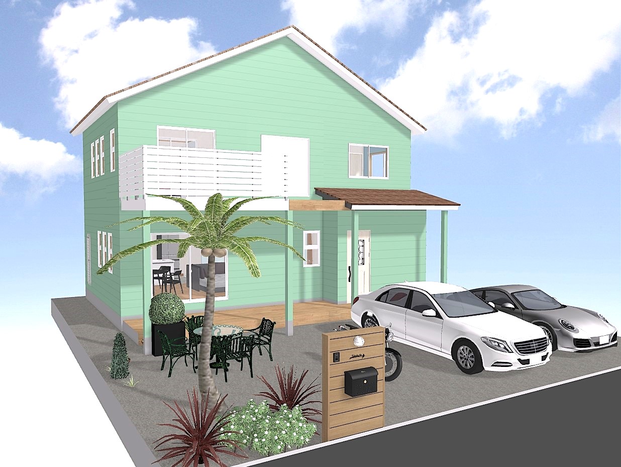 アメリカンガレージ：カリフォニアハウス外壁 - アメリカンガレージ・カリフォルニアハウス販売店｜株式会社MONORISE ｜アメリカンガレージの正規輸入代理店